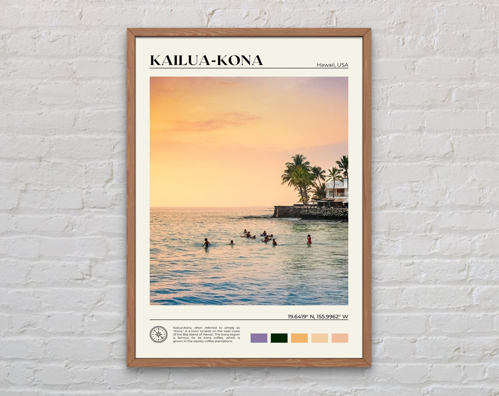 Real Photo, Kailua-Kona Print, Kailua-Kona Art, Kailua-Kona Poster ...