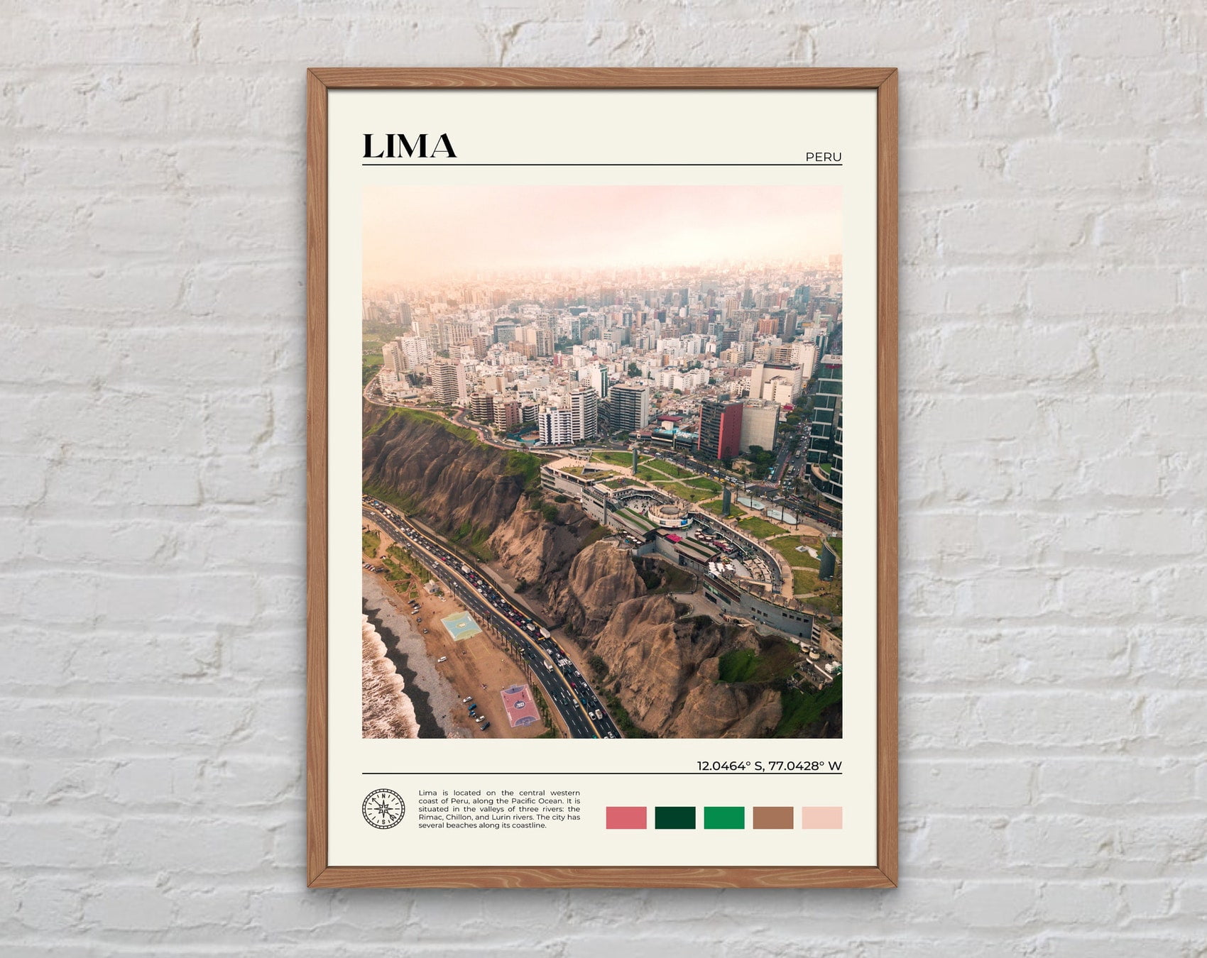 Real Photo, Lima Print, Lima Wall Art, Lima Poster, Lima Photo, Lima ...