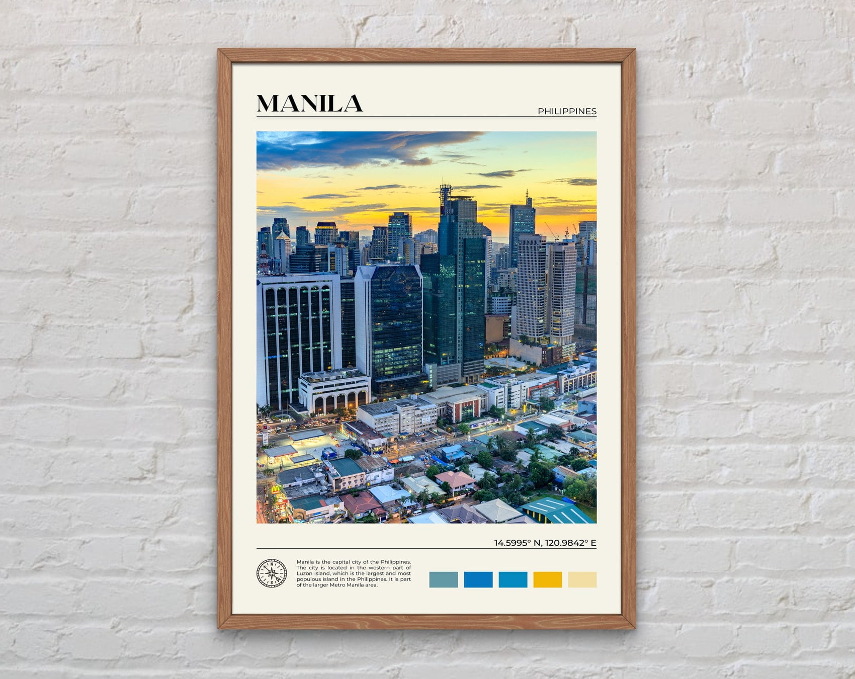 Real Photo, Manila Print, Manila Wall Art, Manila Poster, Manila Photo ...