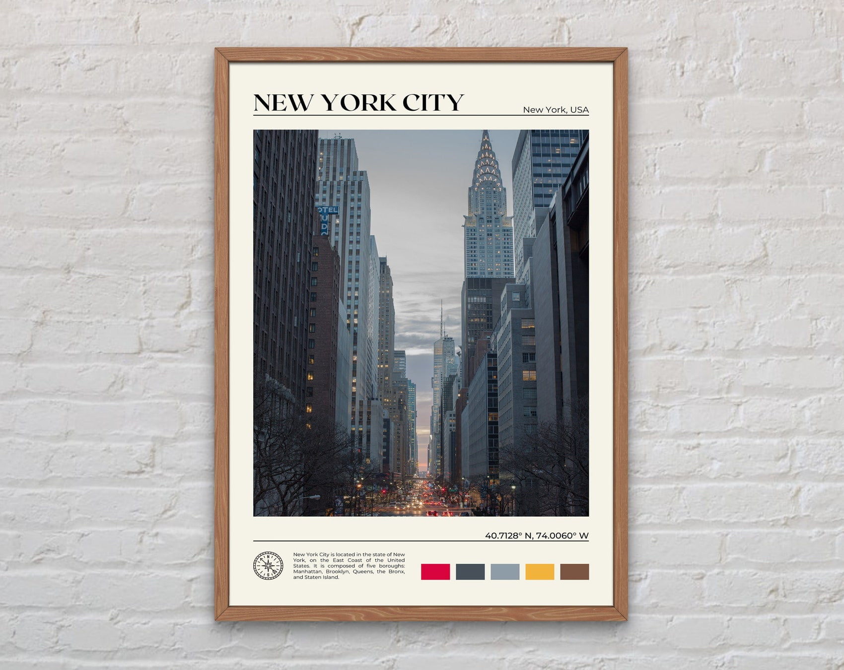 Real Photo, New York City Print, New York City Wall Art, New York City Poster, New York City ...