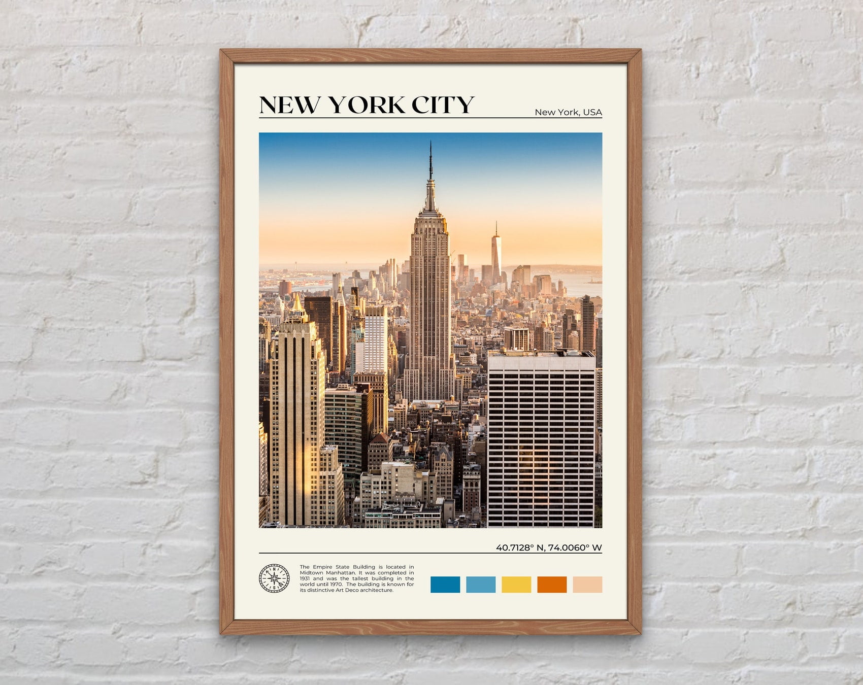 Real Photo, New York City Print, New York Wall Art, New York Poster ...