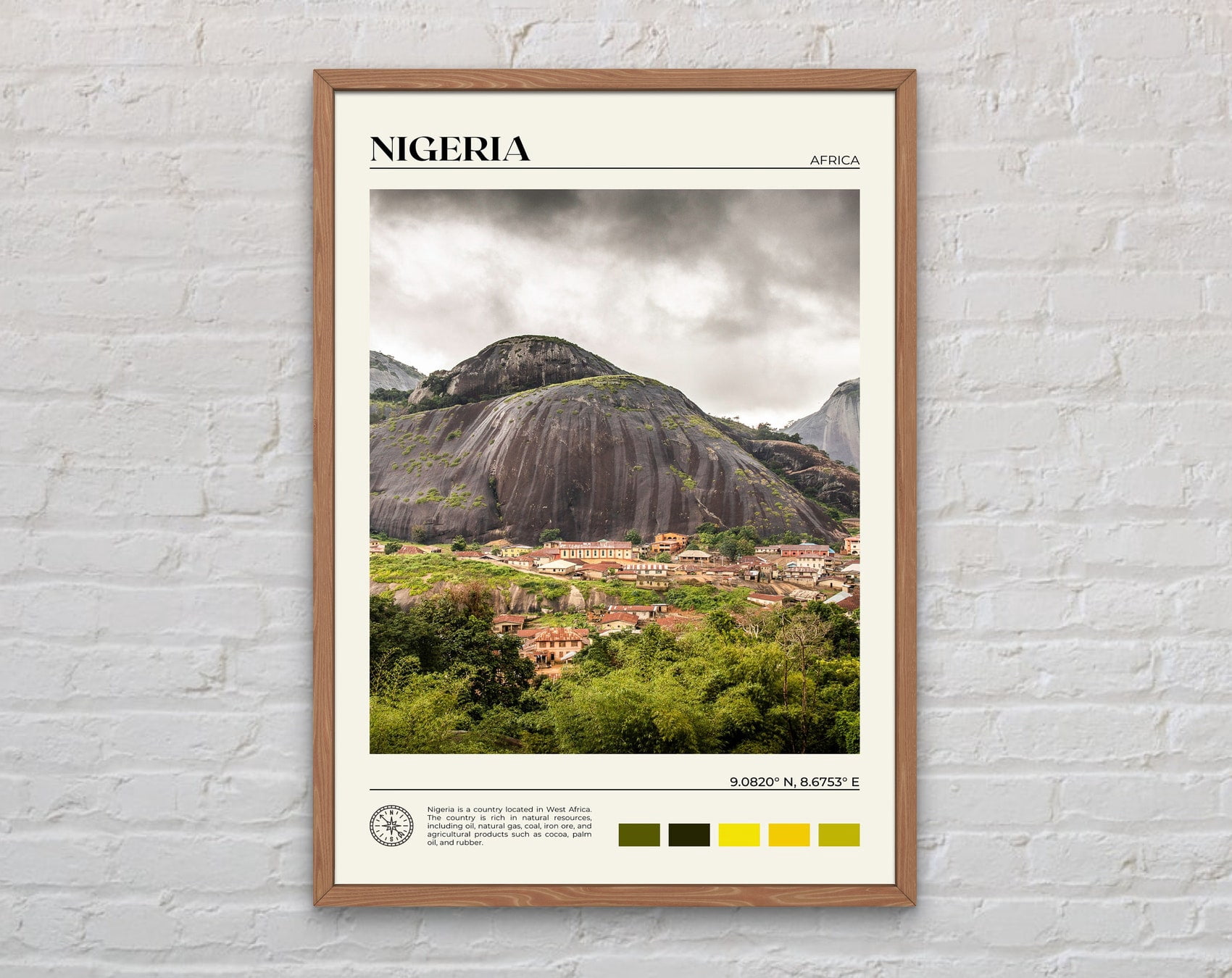 Real Photo, Nigeria Print, Nigeria Wall Art, Nigeria Poster, Nigeria ...