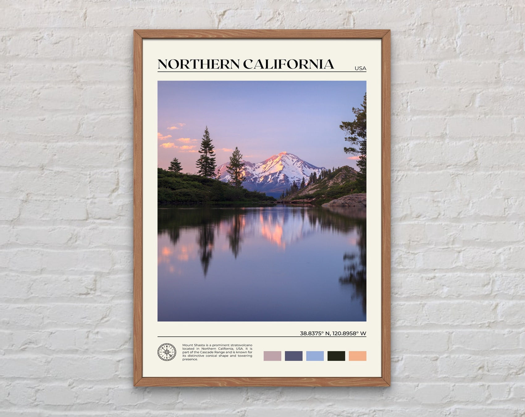 Real Photo, Northern California Print, California Wall Art, Northern ...