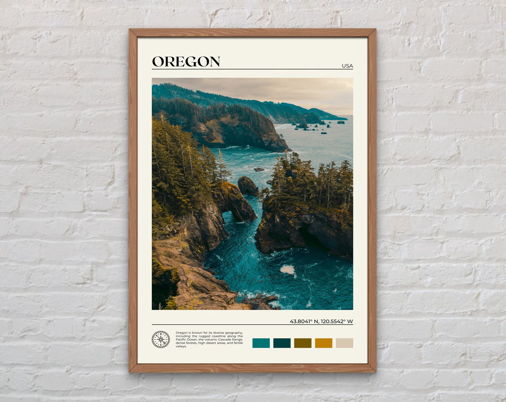 Real Photo, Oregon Print, Oregon Wall Art, Oregon Poster, Oregon Photo ...