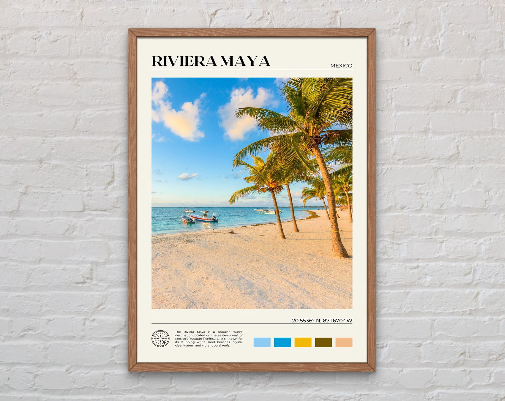 Real Photo, Riviera Maya Print, Riviera Maya Art, Riviera Maya Poster ...