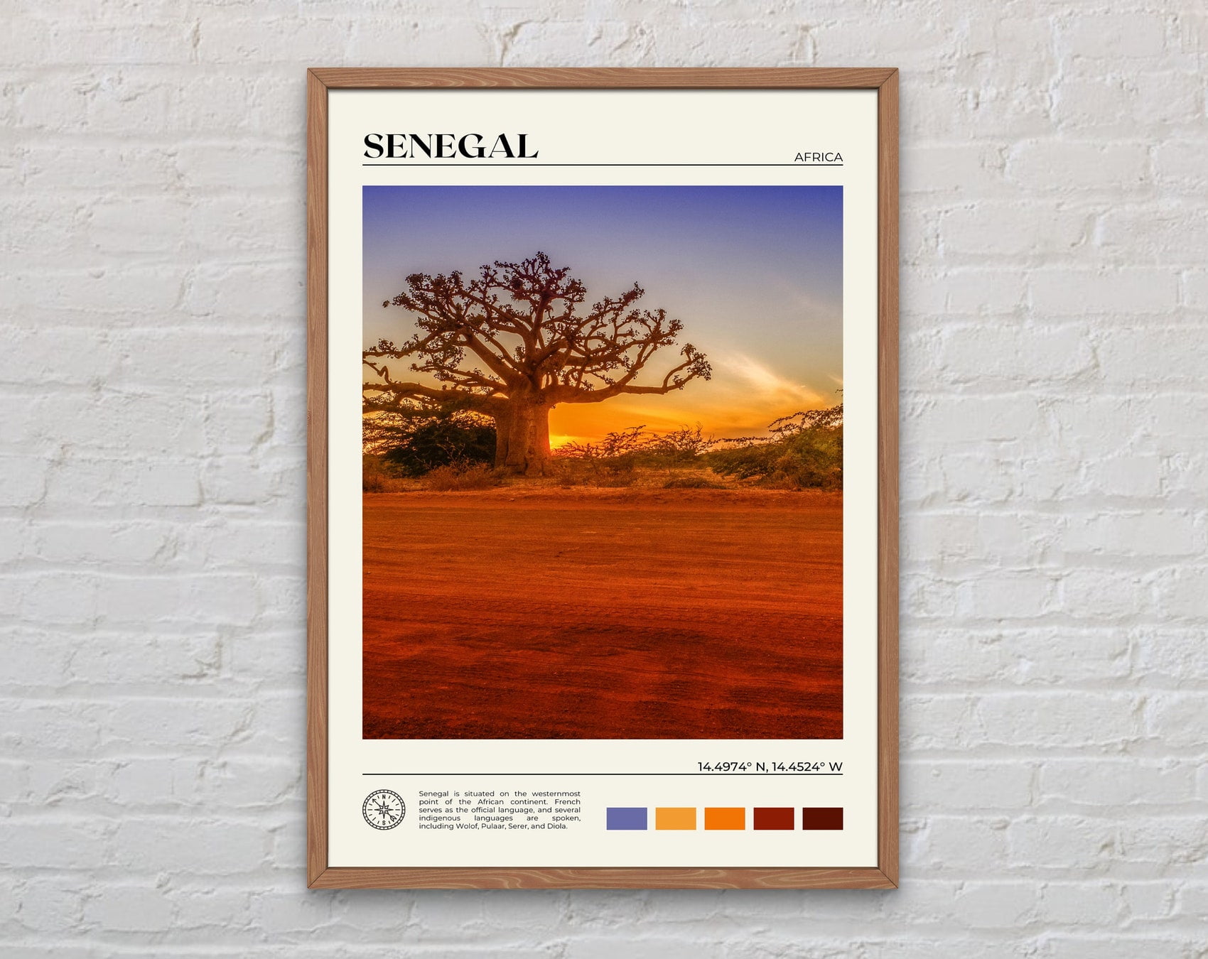 Real Photo, Senegal Print, Senegal Wall Art, Senegal Poster, Senegal ...