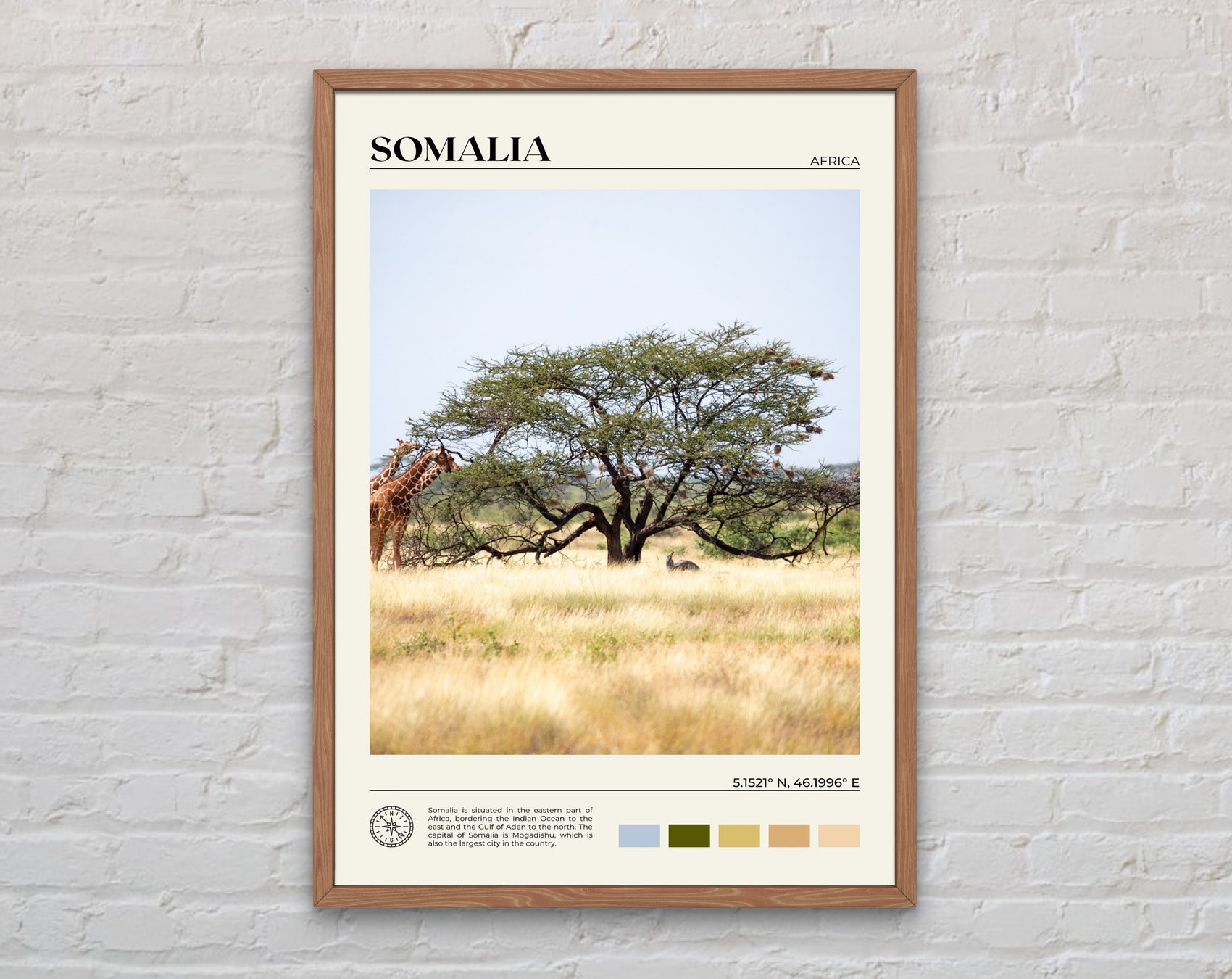Real Photo, Somalia Print, Somalia Wall Art, Somalia Poster, Somalia ...