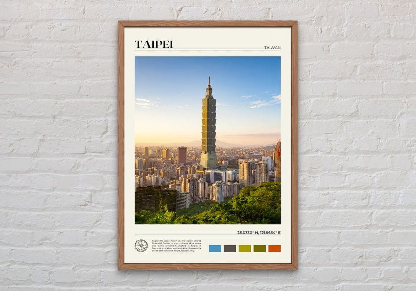 Real Photo, Taipei Print, Taipei Wall Art, Taipei Poster, Taipei Photo ...