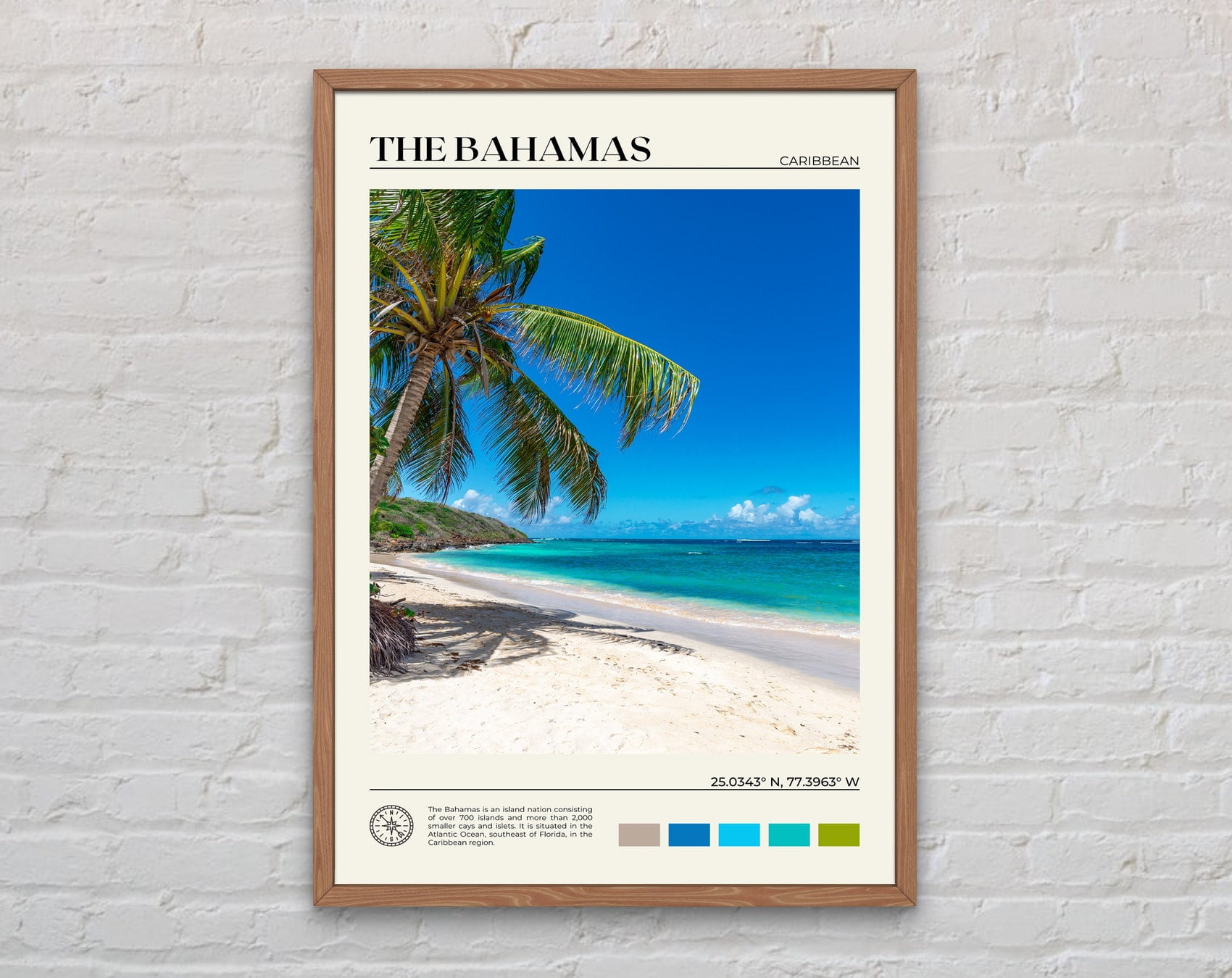 Real Photo, The Bahamas Print, The Bahamas Art, The Bahamas Poster, The ...