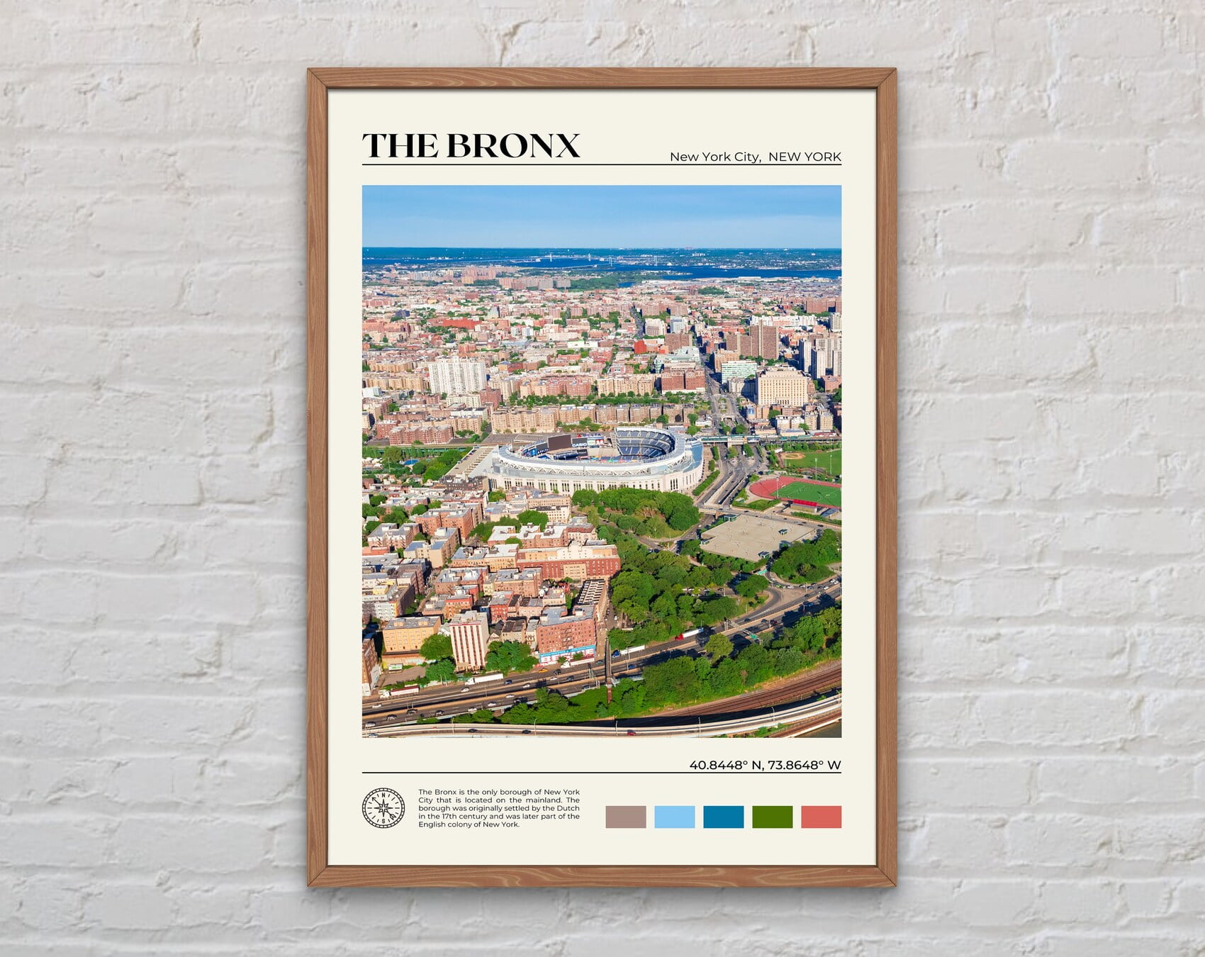 Real Photo, The Bronx Print, The Bronx Wall Art, The Bronx Poster, The ...