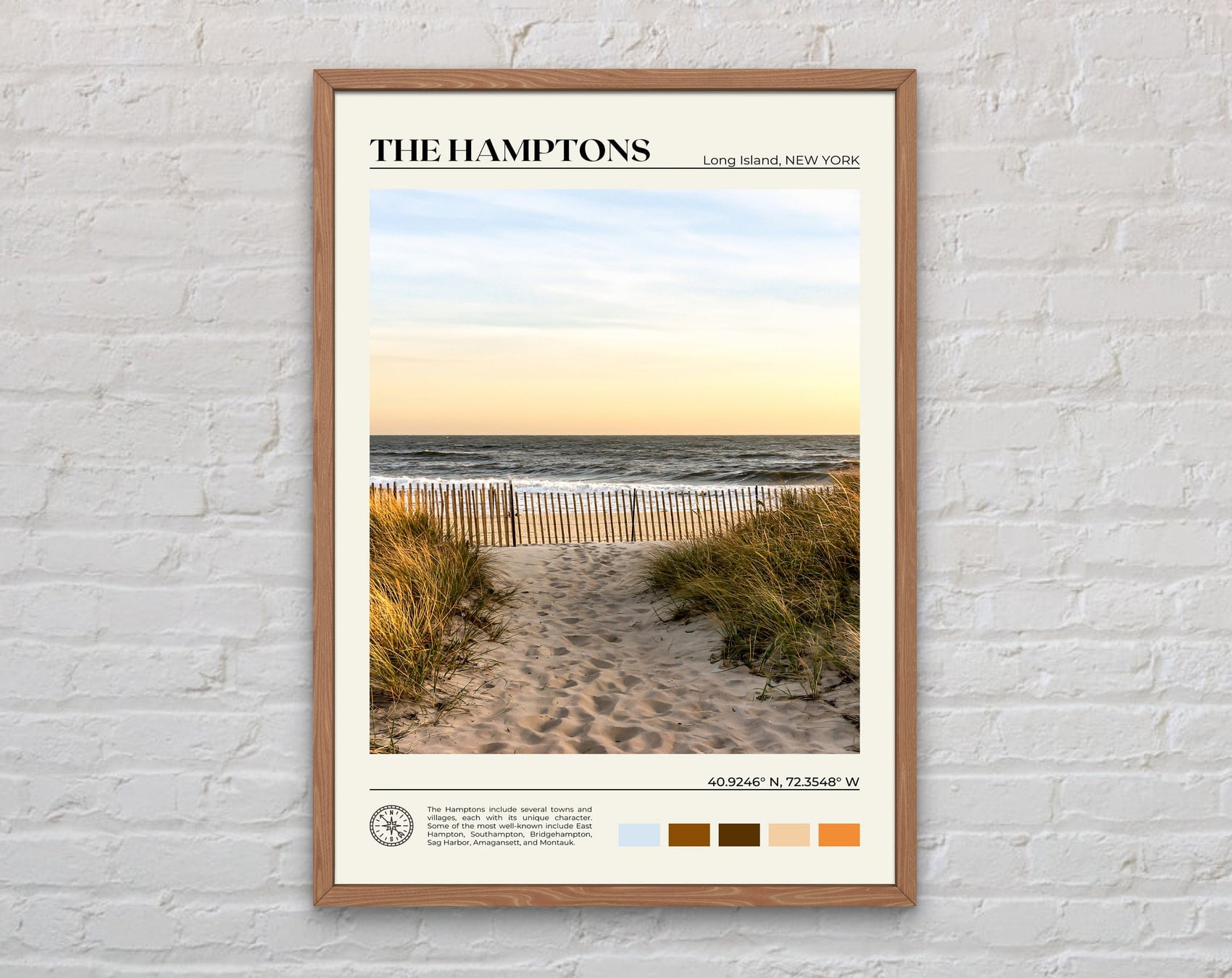 Real Photo, The Hamptons Print, The Hamptons Art, The Hamptons Poster ...