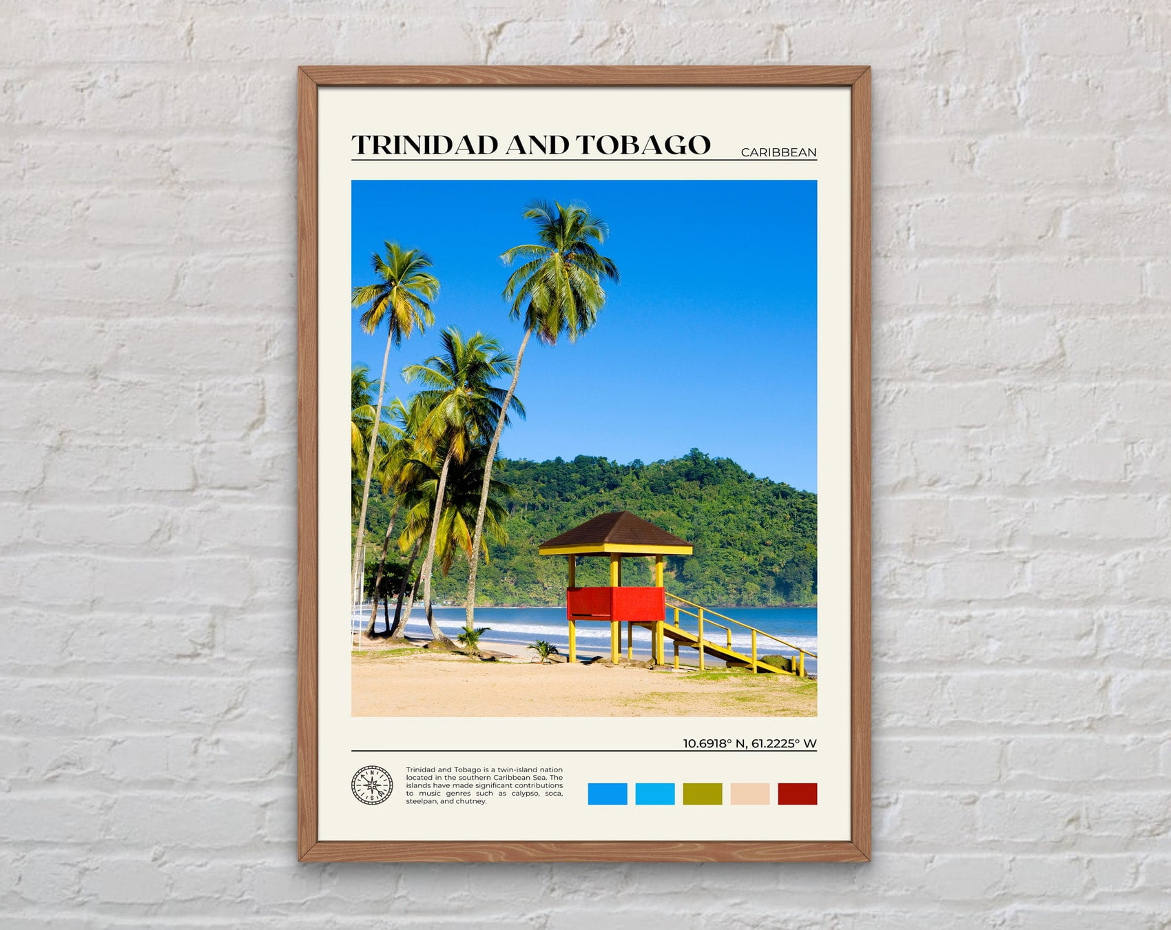 Real Photo, Trinidad and Tobago Print, Trinidad and Tobago Wall Art ...