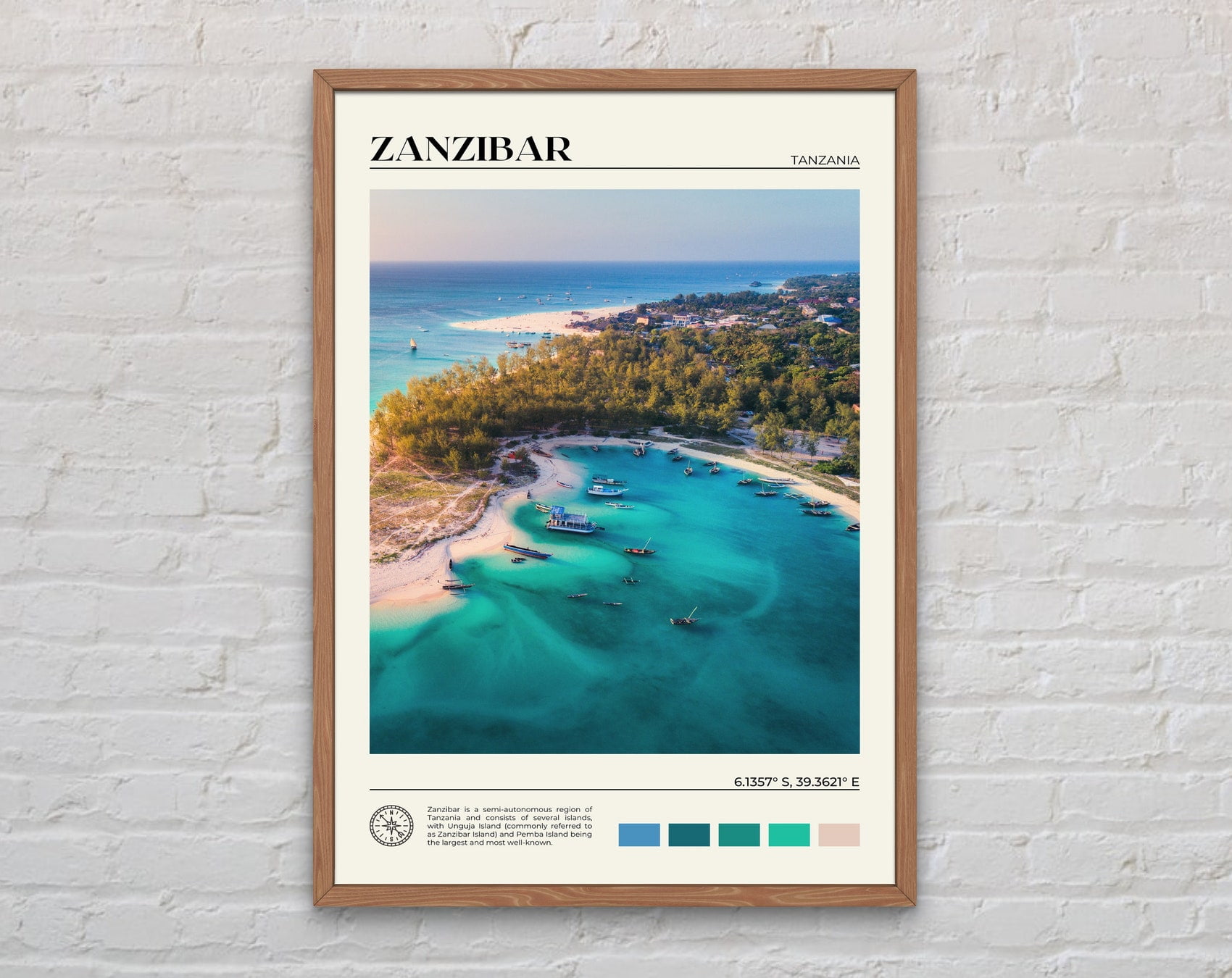 Real Photo, Zanzibar Print, Zanzibar Wall Art, Zanzibar Poster ...