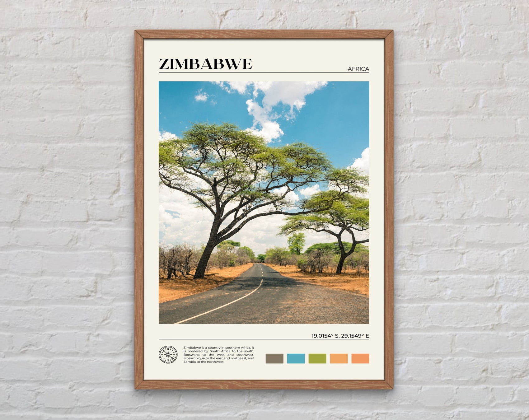 Real Photo, Zimbabwe Print, Zimbabwe Wall Art, Zimbabwe Poster ...