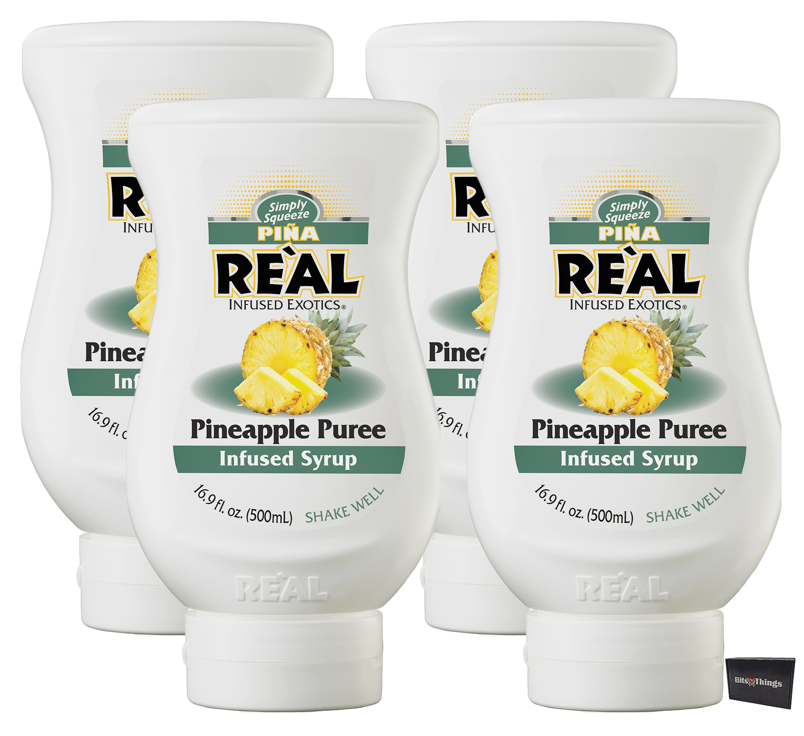 Real Pineapple Puree Infused Syrup | Desserts, Cocktails, Drinks | 16.9 ...