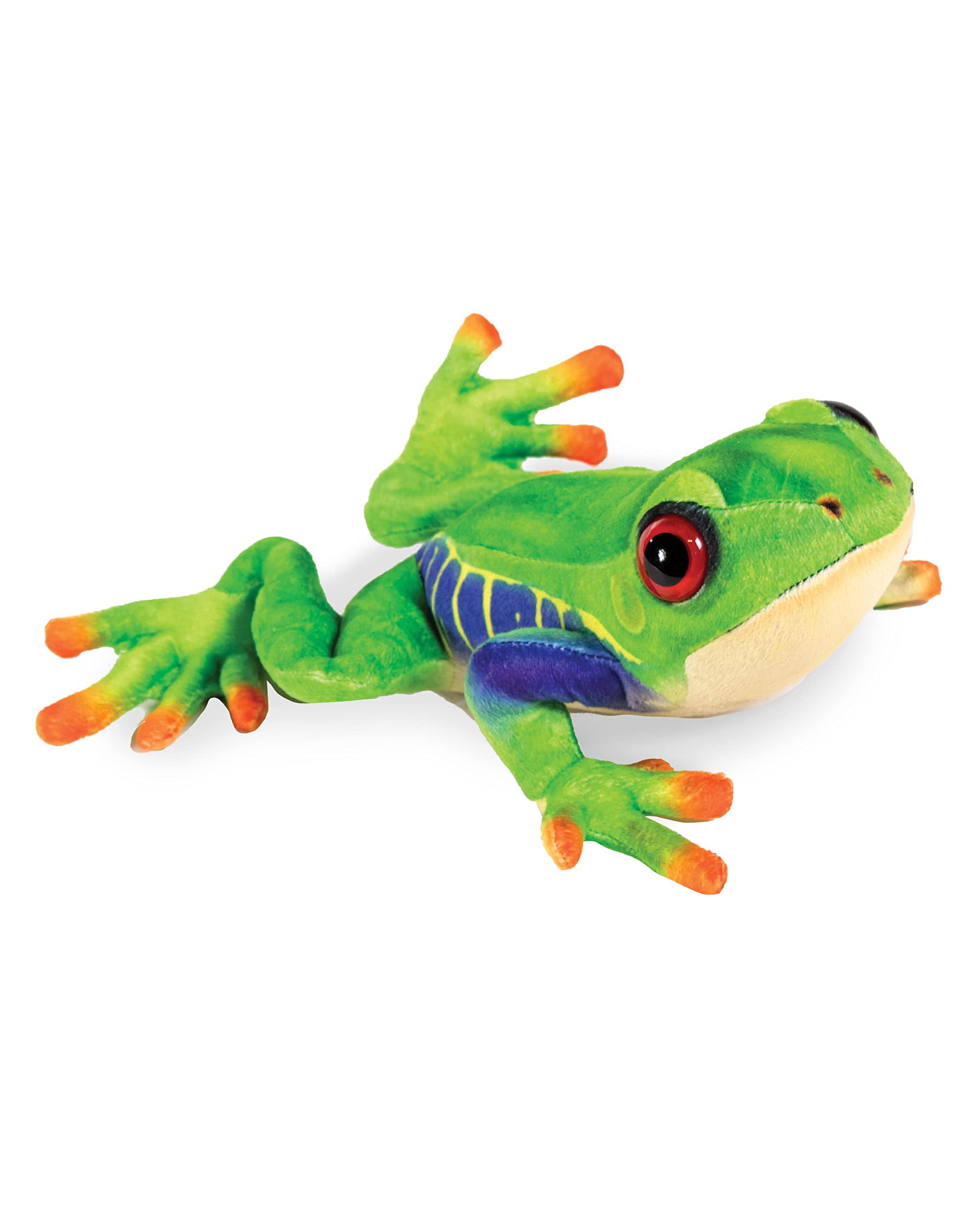 Real Planet 12.75" Red Eye Tree Frog Realistic Stuffed Animal, Tropical ...