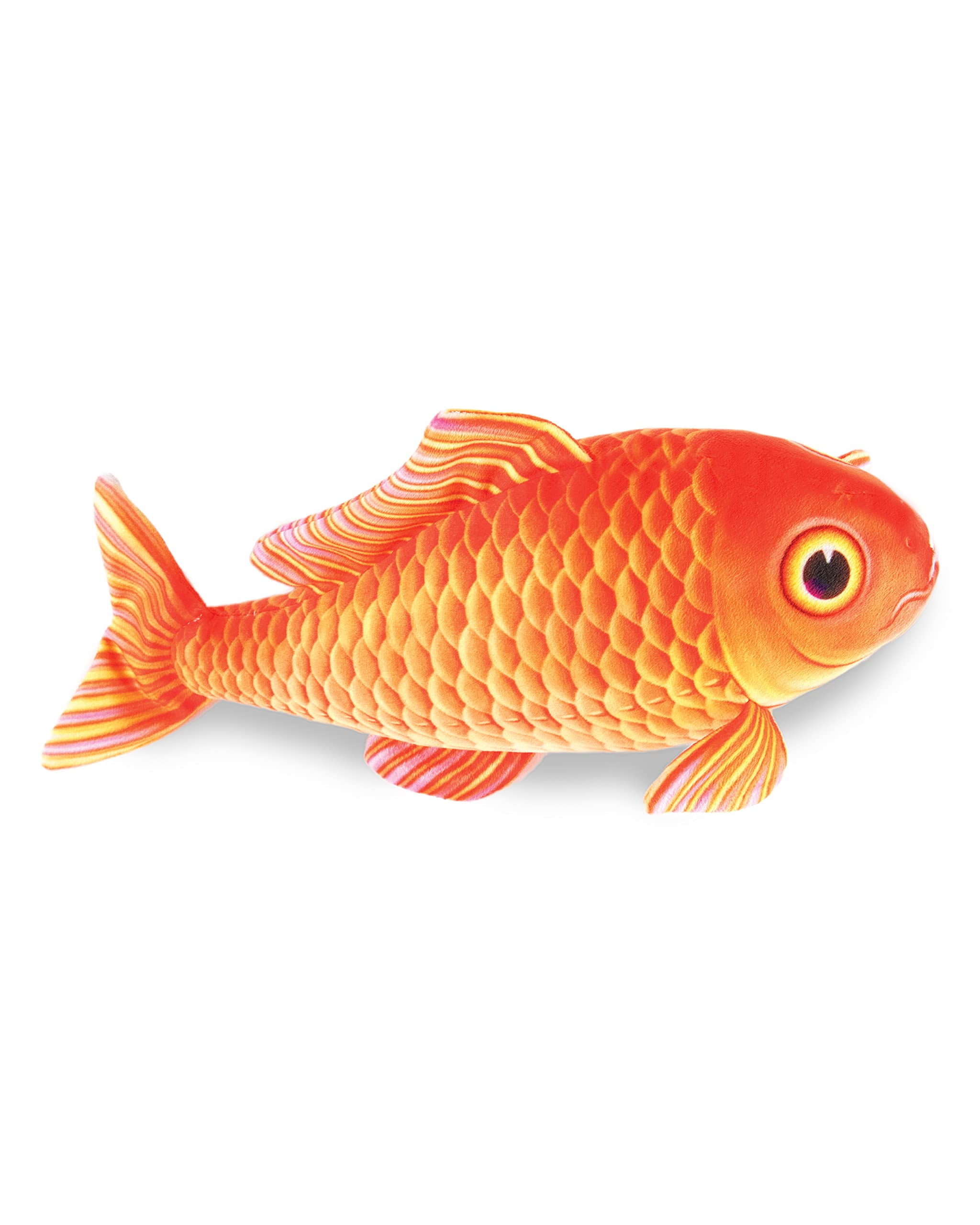 Real Planet 12" Orange Koi Fish Realistic Stuffed Animal, Marine Sea ...