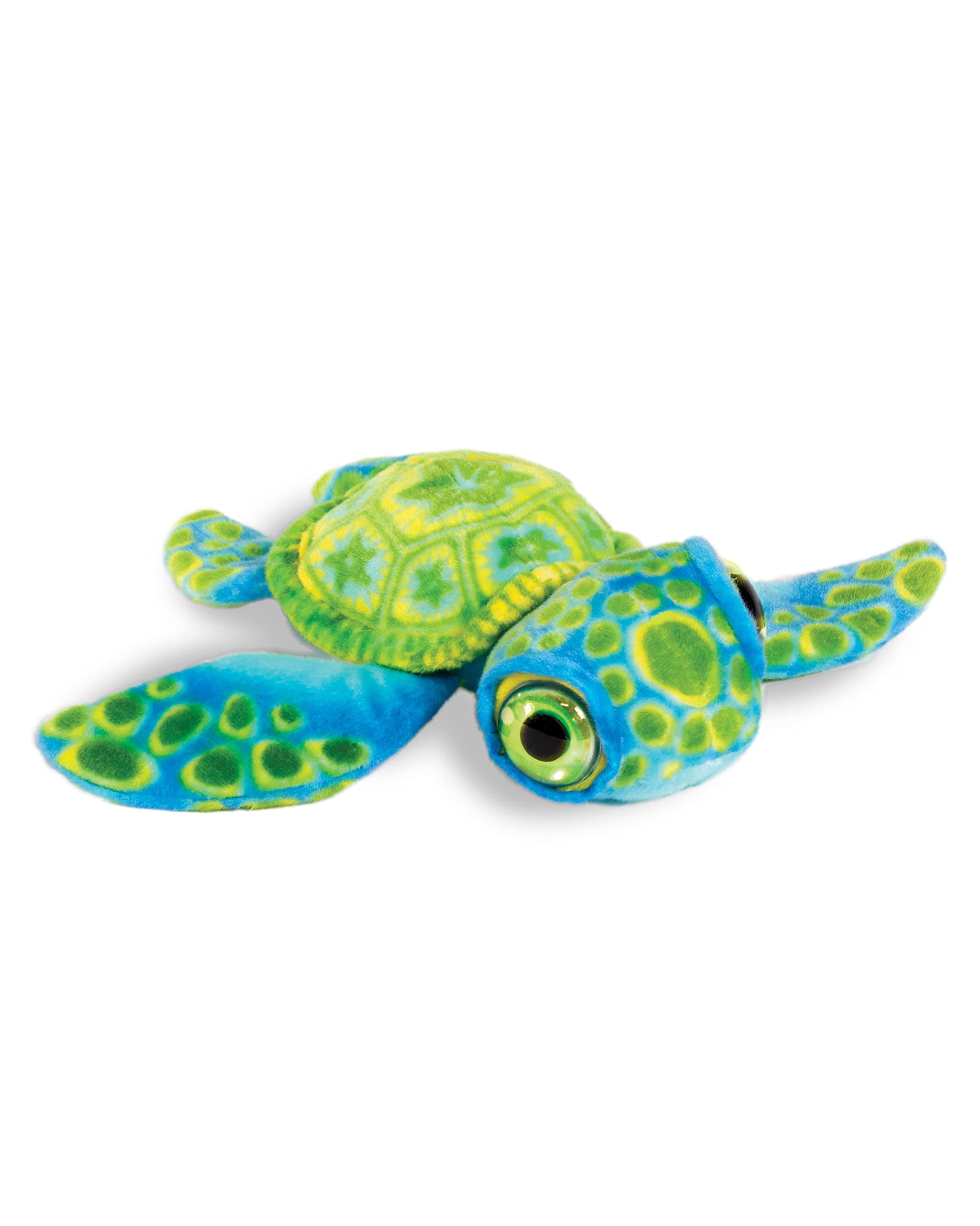 Real Planet 15" Blue Big Eyes Sea Turtle Realistic Stuffed Animal, Sea ...