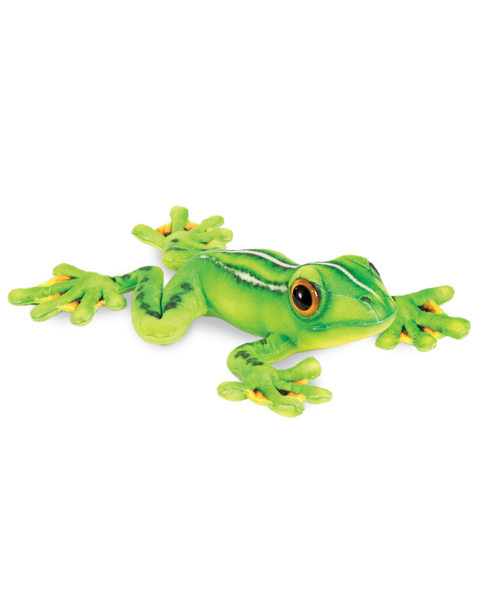 Real Planet 15" Webbed Tree Frog Realistic Stuffed Animal, Tropical ...
