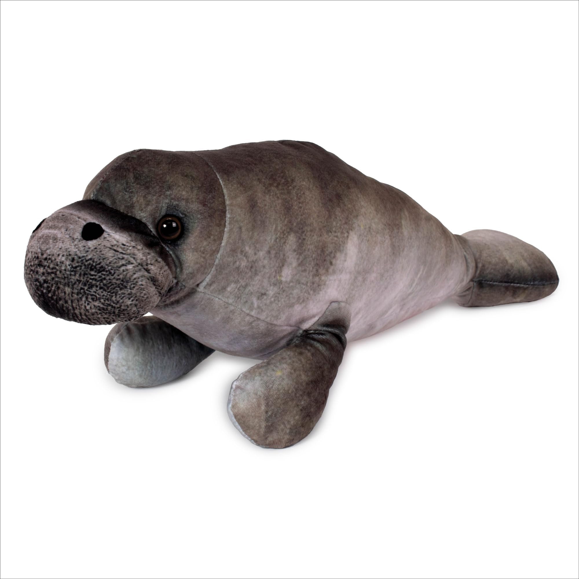Real Planet 17" Gray Manatee Realistic Stuffed Animal, Marine Sea Life ...