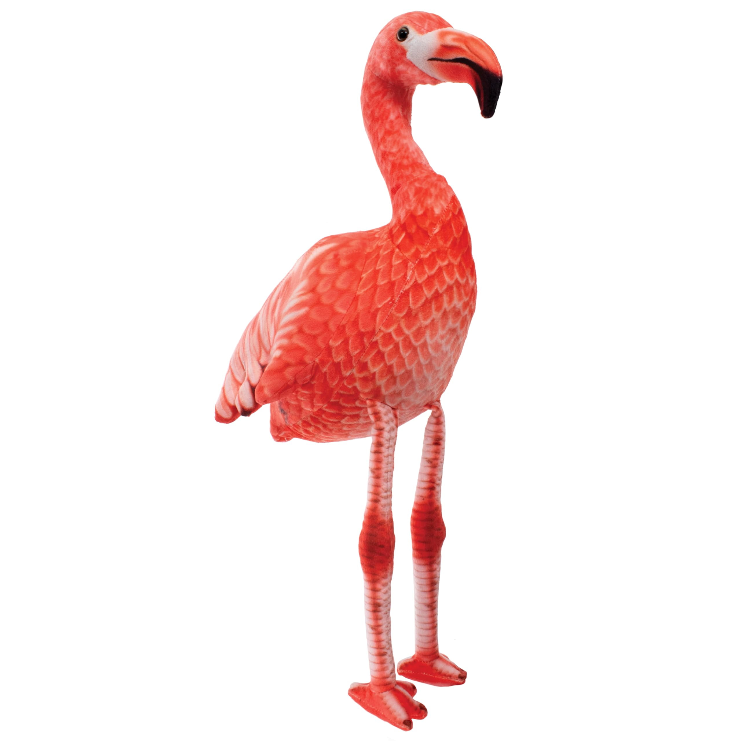 Real Planet 18" Flamingo Pink Zoo Bird Realistic Stuffed Animal, Zoo ...