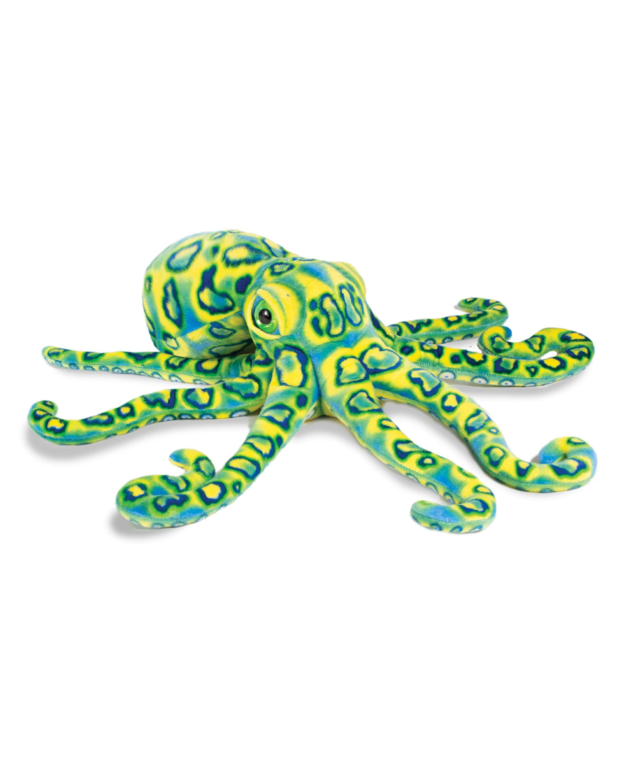 Real Planet 19" Blue Octopus Realistic Stuffed Animal, Marine Sea Life ...