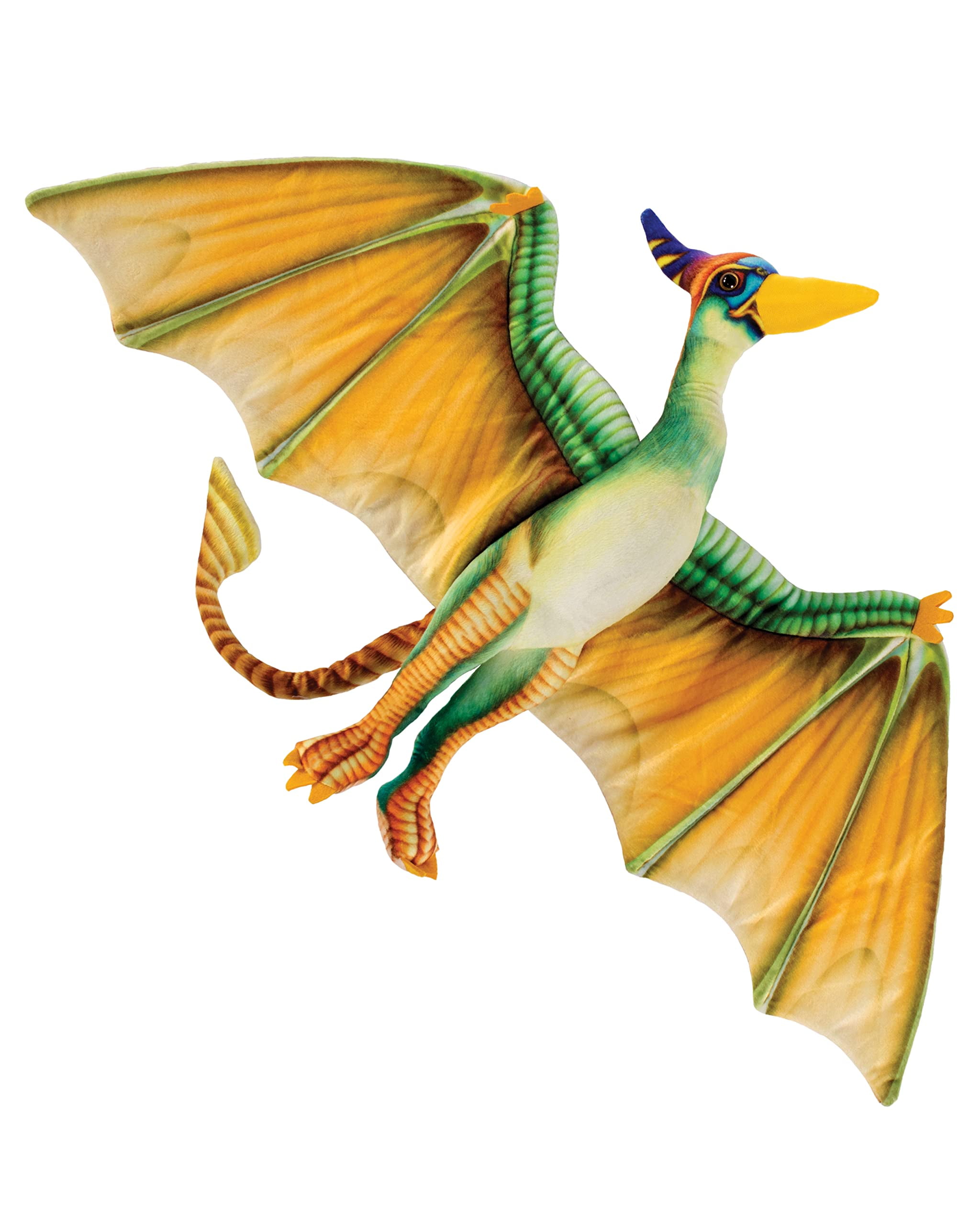 Real Planet 23" Green Pterodactyl Dinosaur Realistic Stuffed Animal, Flying Dinosaur Plush Toy ...