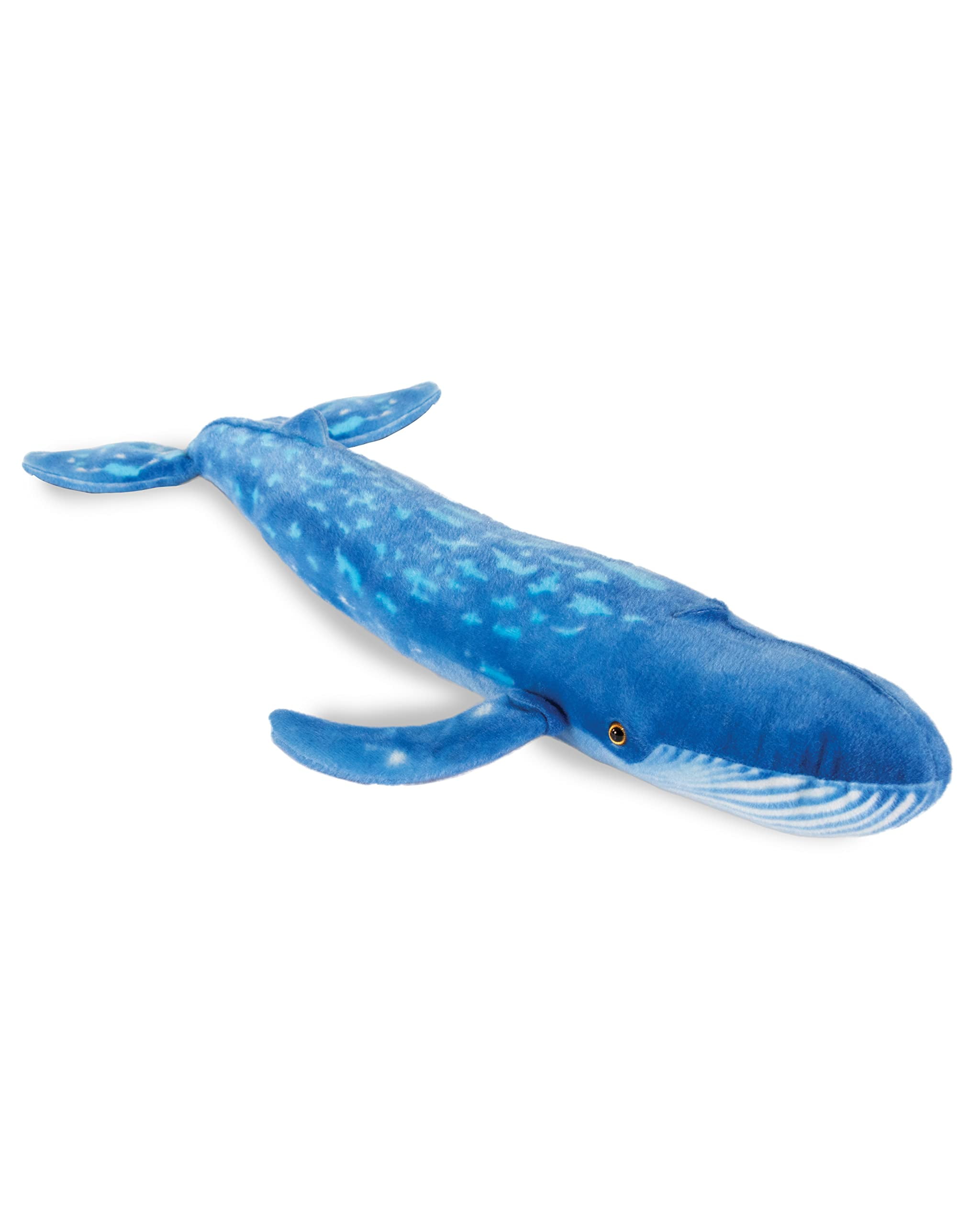 Real Planet 31.5" Blue Whale Realistic Stuffed Animal, Marine Sea Life ...