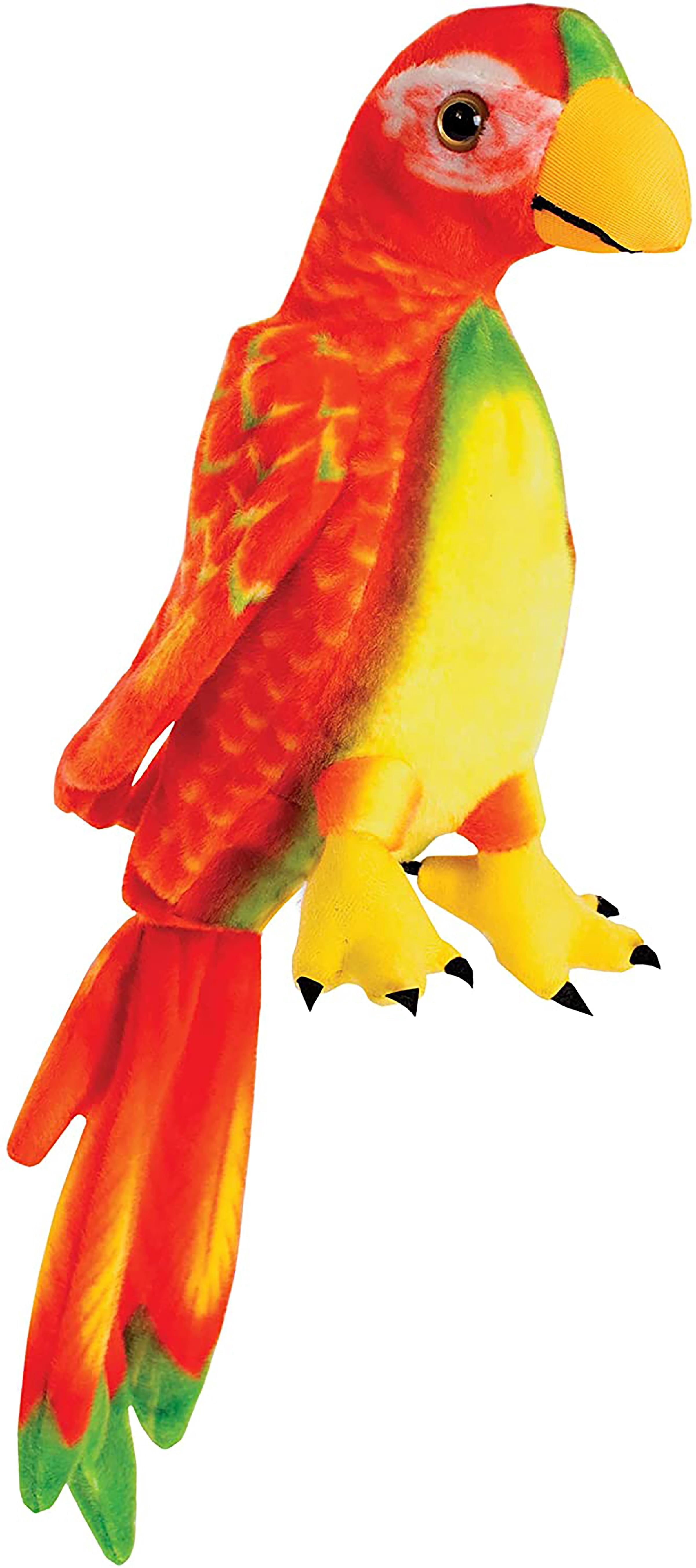 Real Planet Parrot Red 12 Inch Realistic Soft Plush - Walmart.com