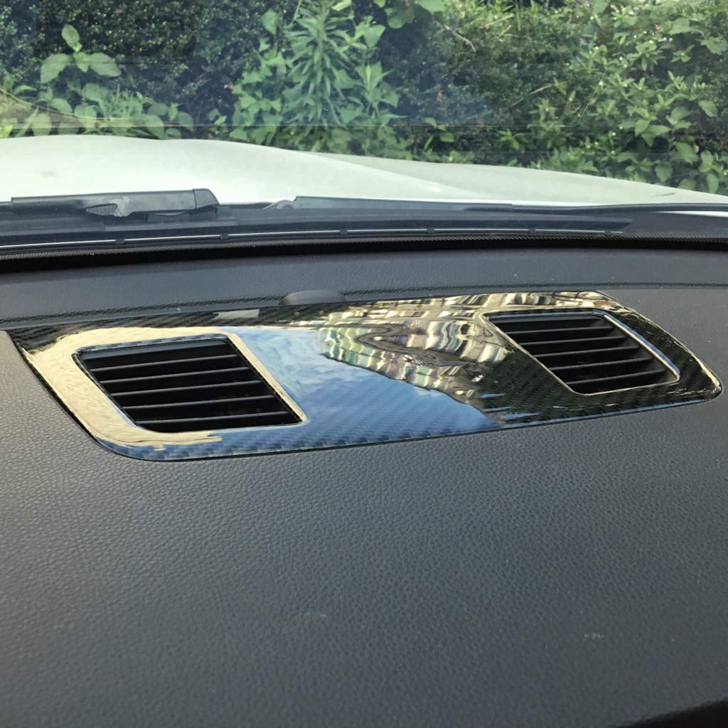 Real Premium Carbon Fiber RRF12 Car Dashboard AC Air Conditioner Vent ...