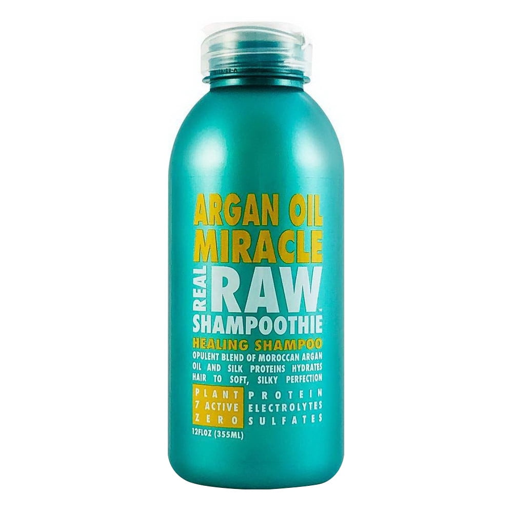 Real Raw Shampoothie Argan Oil Miracle Healing Shampoo, 12 Oz ...