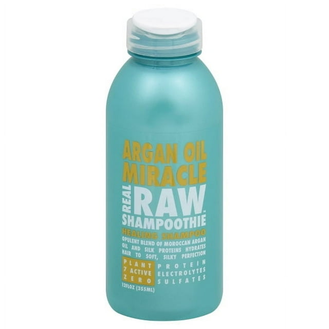 Real Raw Shampoothie Argan Oil Miracle Healing Shampoo - Walmart.com