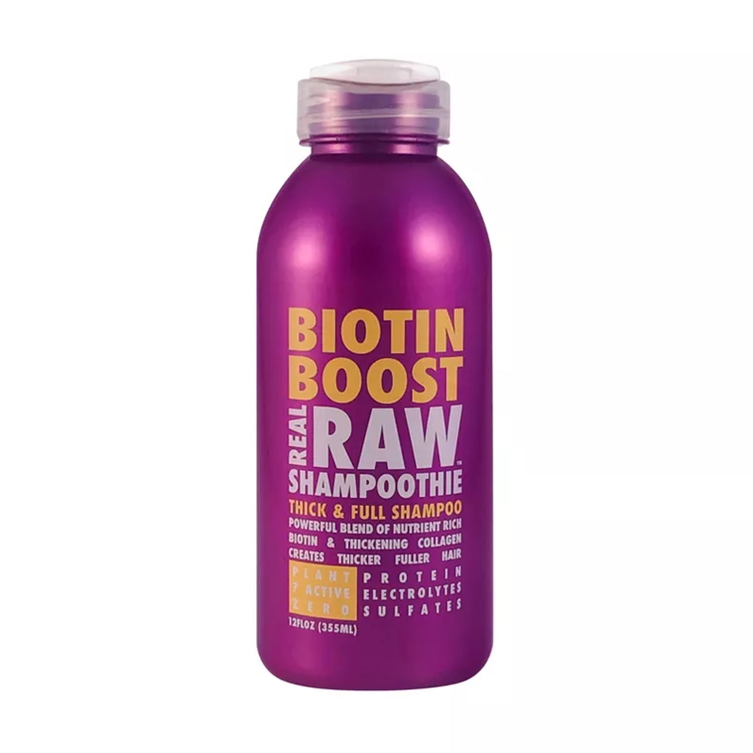 Real Raw Shampoothie Biotin Boost Thick and Full Shampoo 12 Oz., Pack ...