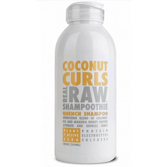 Real Raw Shampoothie Water Blend Coconut Curls Quench Shampoo, 12 fl oz ...