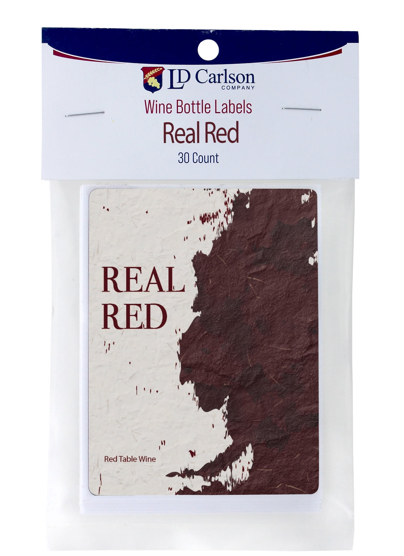 Real Red Wine Labels 30/Pack Varietal Collection - Walmart.com