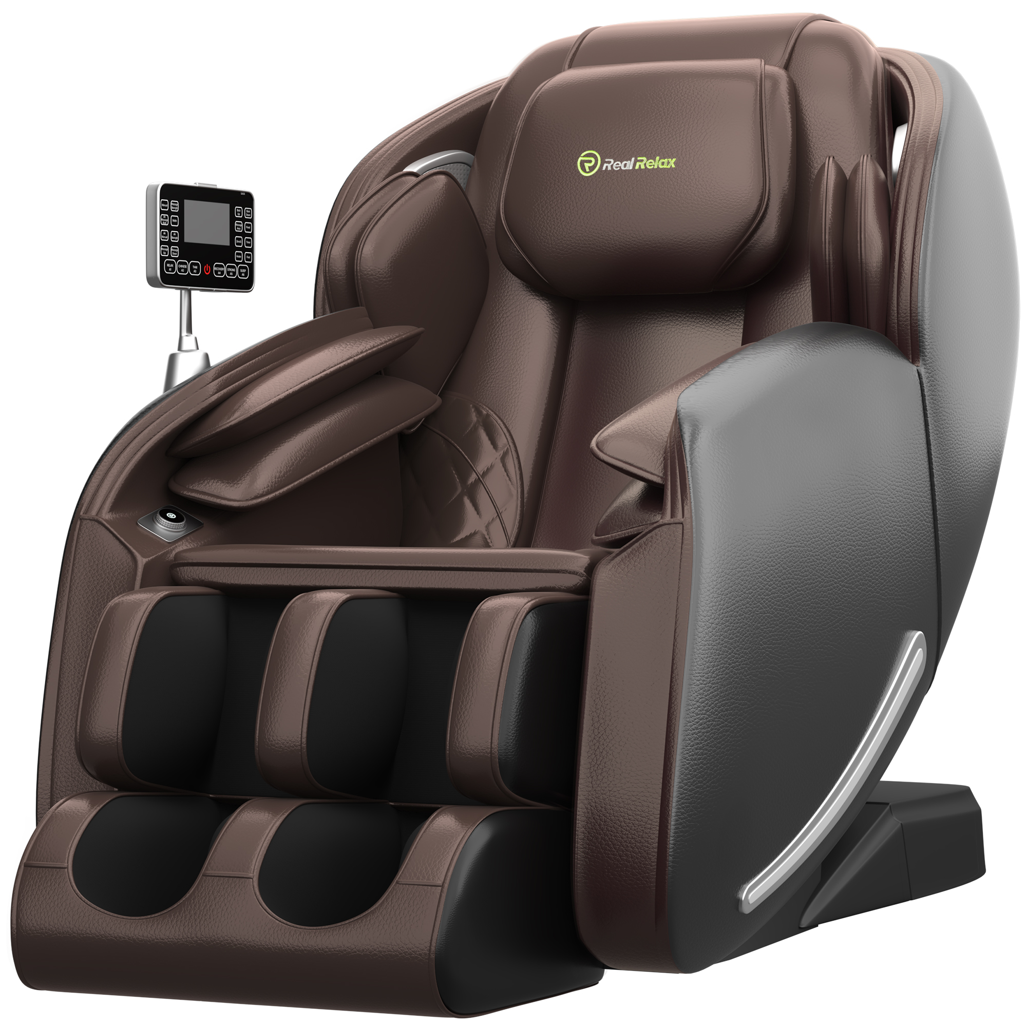 Costway 3D SL Track Thai Stretch Zero Gravity Full Body Massage Chair ...