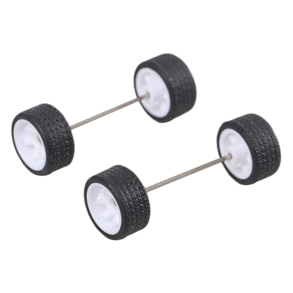 Real Riders Wheels Rims- Tires Set for 1/64 Scale^ T1J4 - Walmart.com