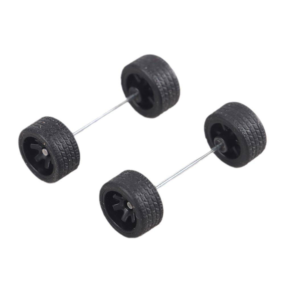 Real Riders Wheels Rims- Tires Set for 1/64 Scale^ Y2E0 - Walmart.com