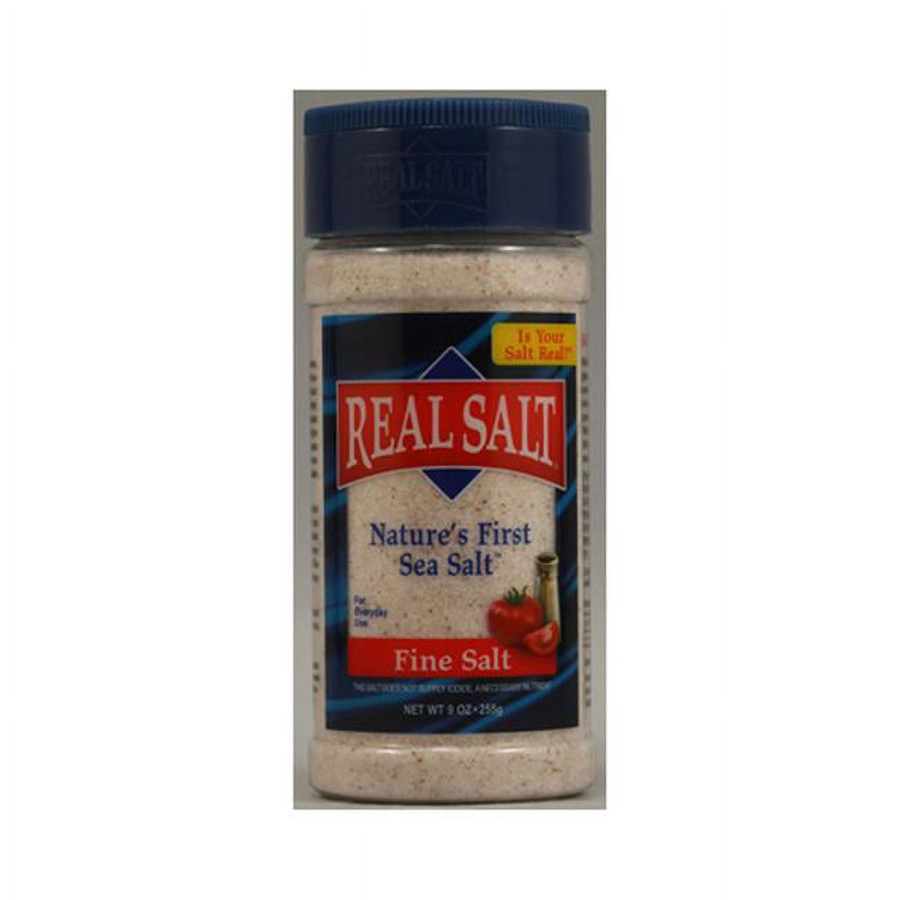 Real Salt 9 Ounce Natures First Sea Salt Fine Salt - Case Of 12 ...