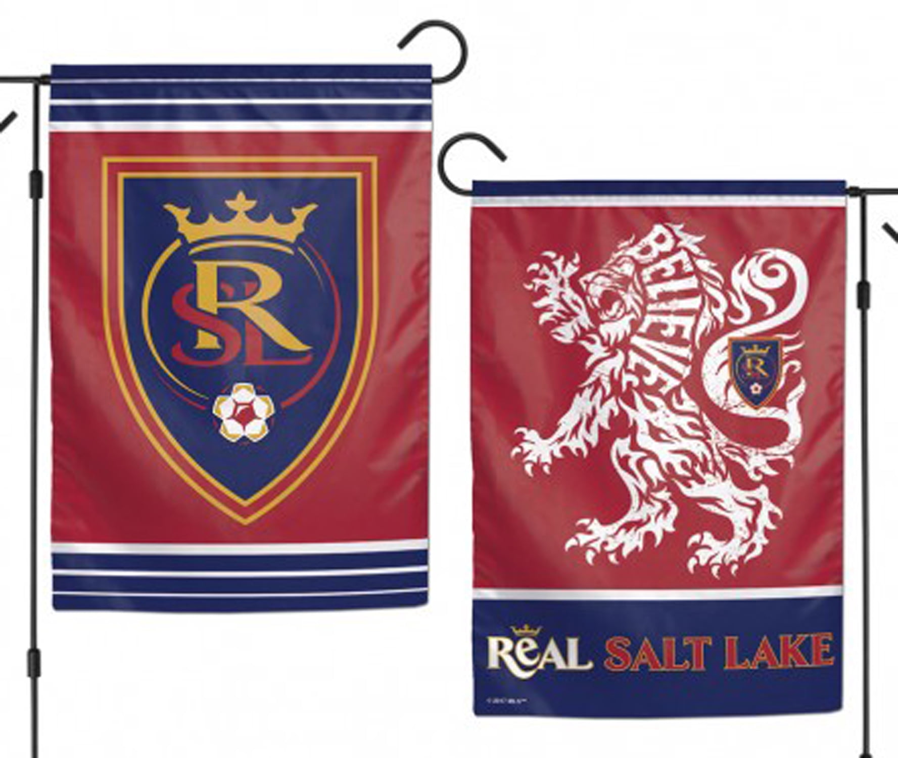Real Salt Lake RSL Double Sided MLS Garden Flag Licensed Soccer 12.5" X ...
