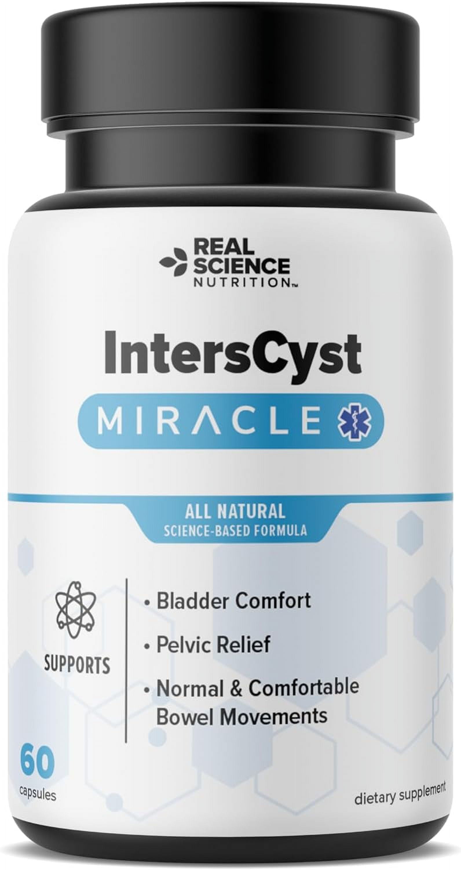 Real Science Nutrition IntersCyst Miracle A Natural Supplement for ...