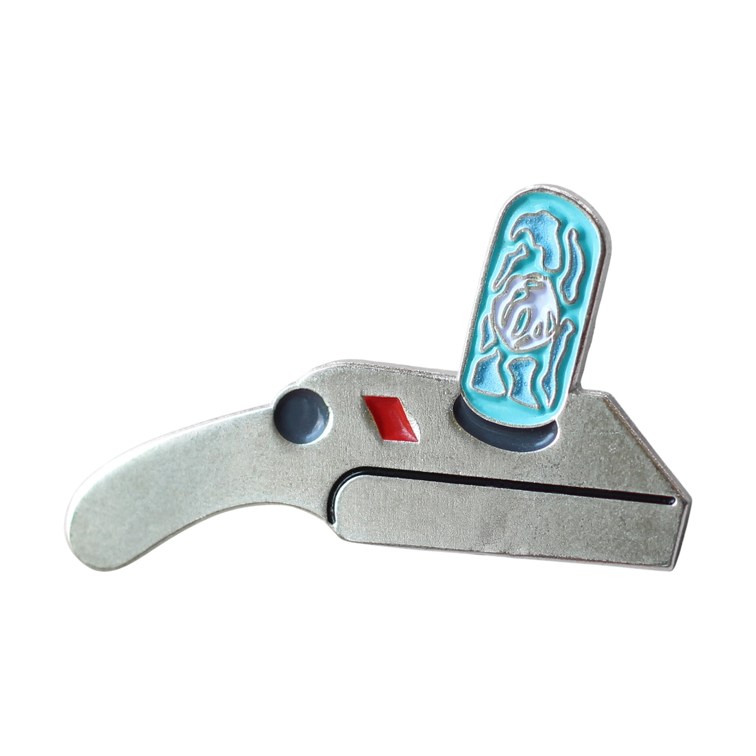 Real Sic Rick & Morty Teleporter Gun Enamel Pin - Walmart.com