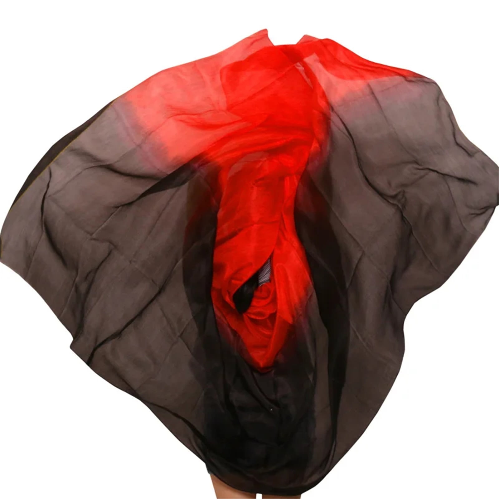 Real Silk Belly Dance Veil Bellydance Accessory Hand Scarf Shawls Belly ...