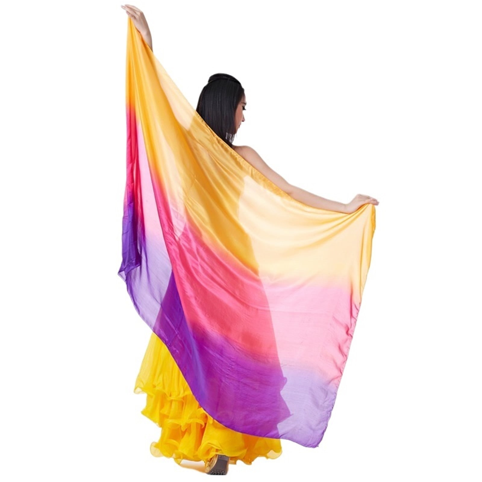 Real Silk Shawl For Belly Dancing Belly Dance Silk Veil Scarves Face ...