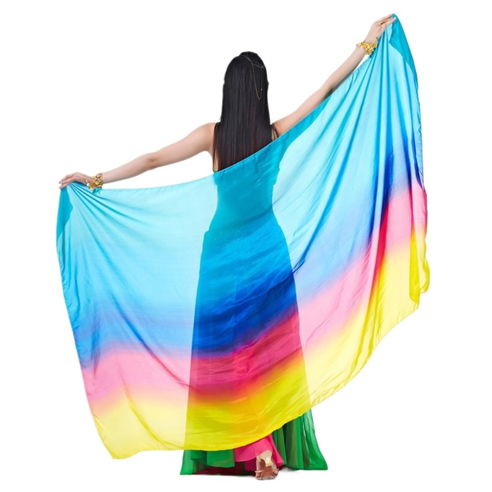Real Silk Shawl For Belly Dancing Belly Dance Silk Veil Scarves Face ...