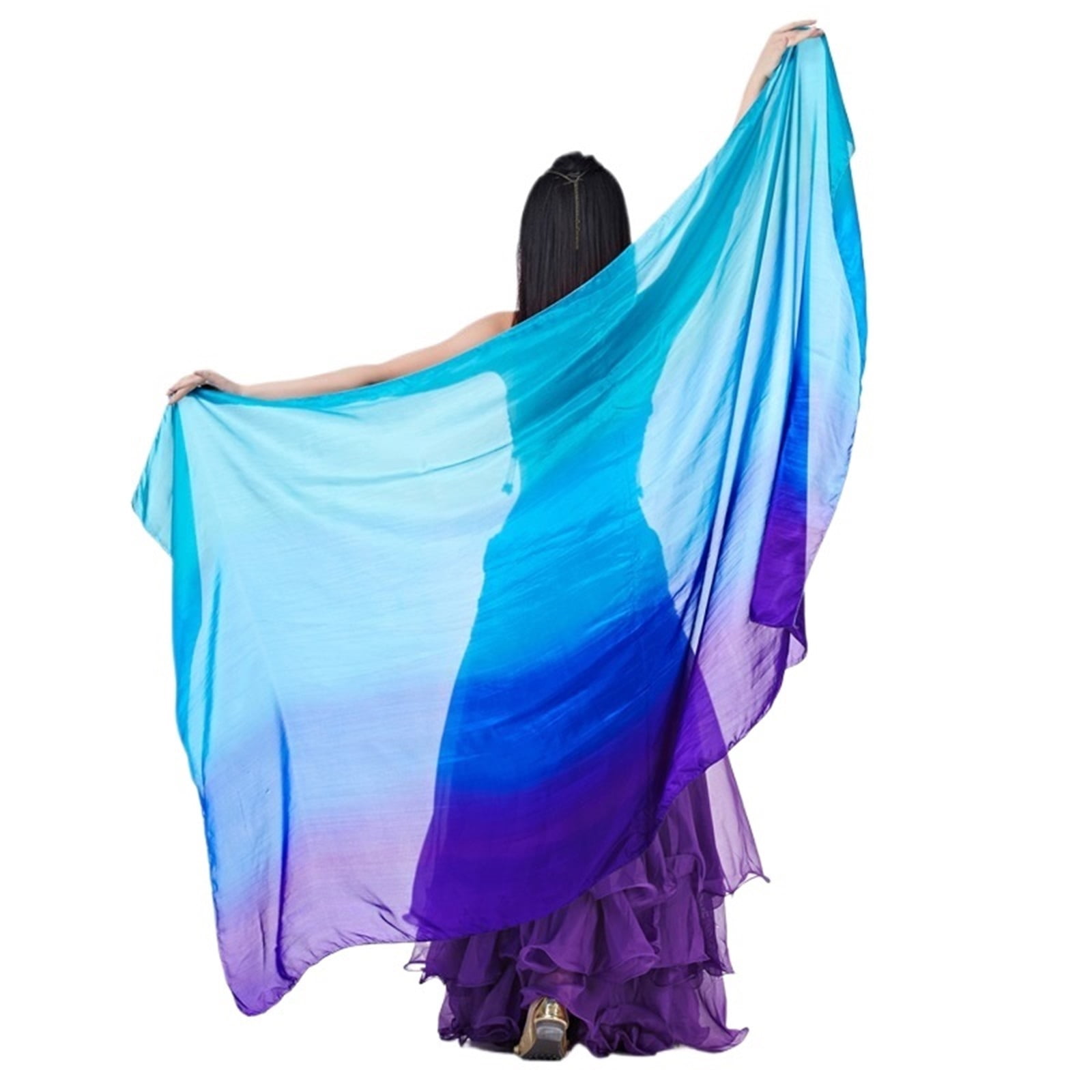 Real Silk Shawl For Belly Dancing Belly Dance Silk Veil Scarves Face ...