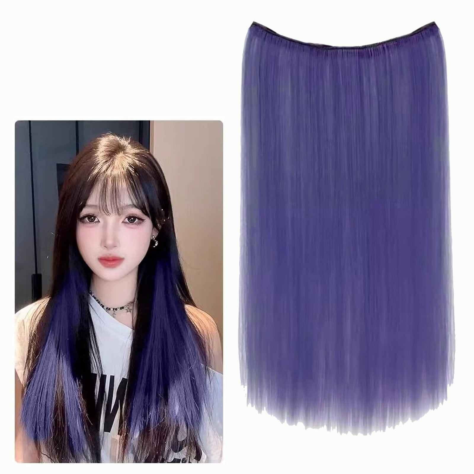 Real Silk Wig-Hair Extensions Real Human Hair Remy Wire in Hair ...