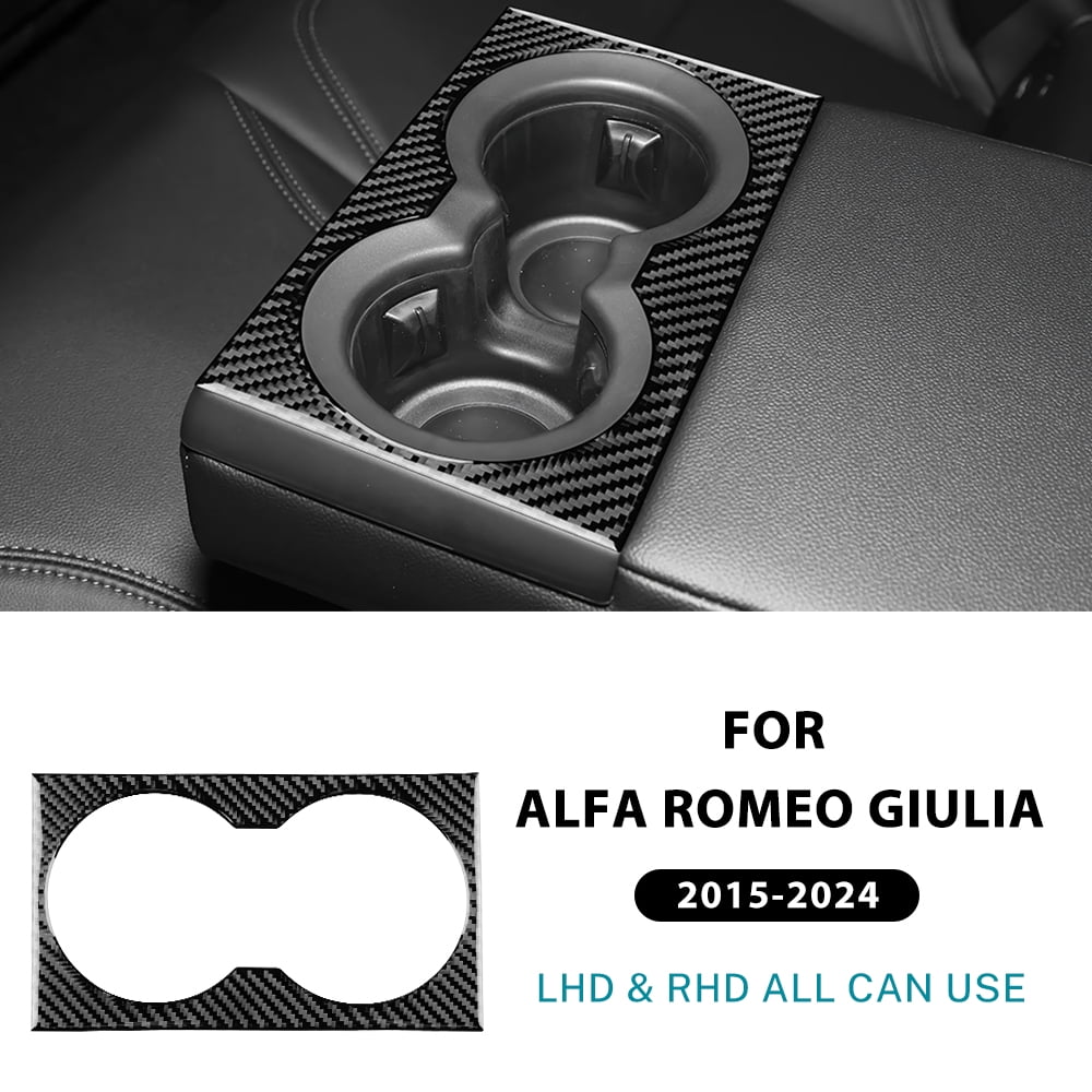 Real Soft Carbon Fiber For Alfa Romeo Giulia 2017 2018 2019 2020 2021 ...