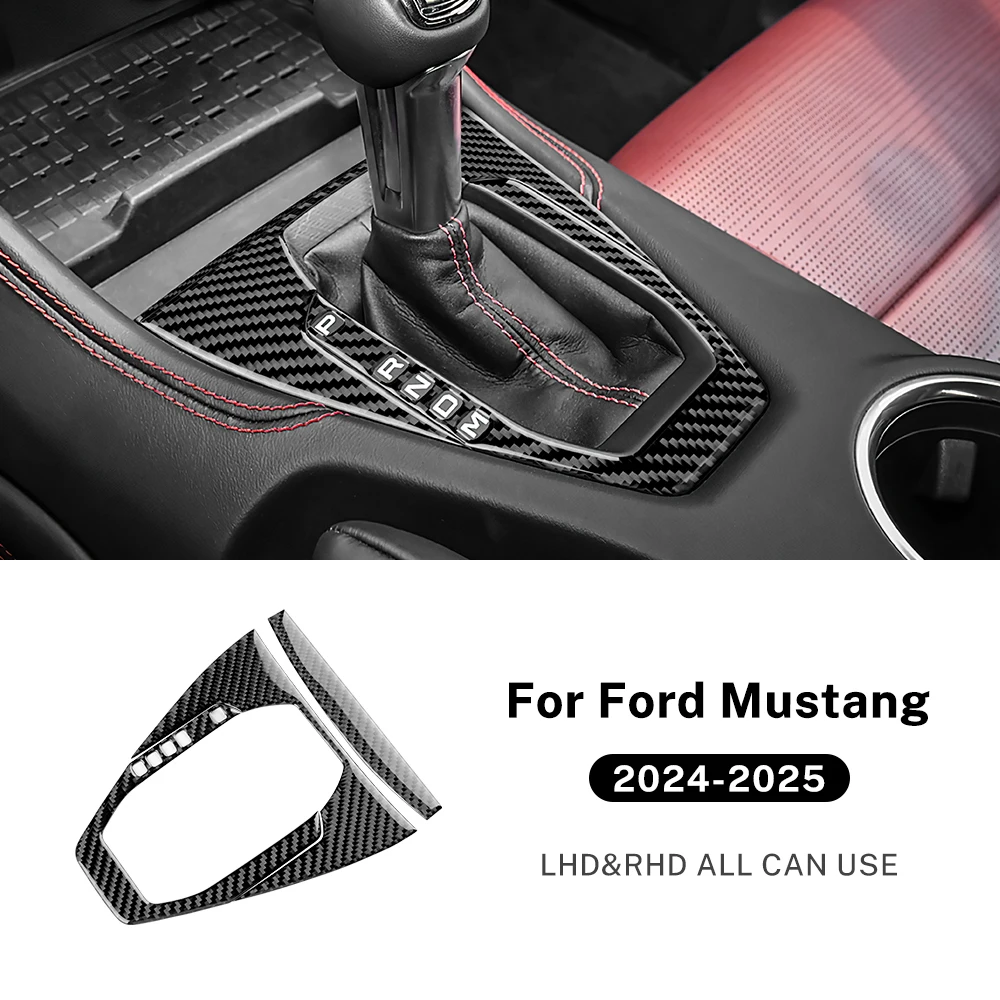 Real Soft Carbon Fiber For Ford Mustang GT 2024 2025 Car Automatic ...