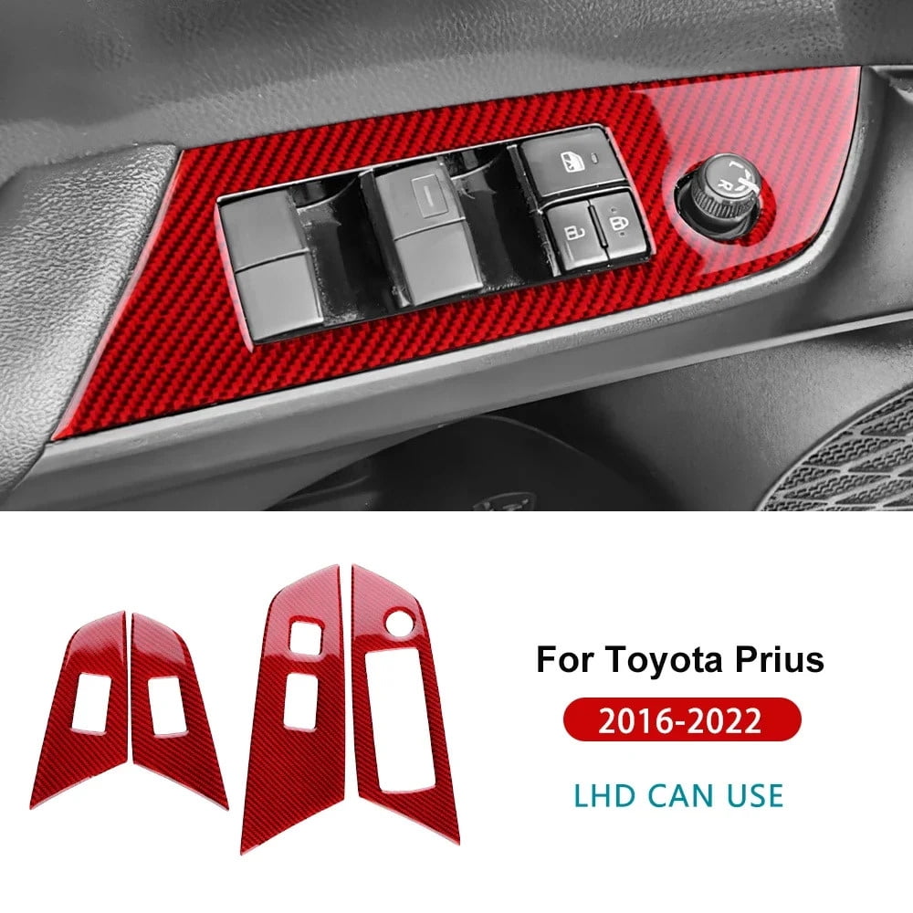 Real Soft Carbon Fiber For Toyota Prius 2016 2017 2018 2019 2020 2021 ...